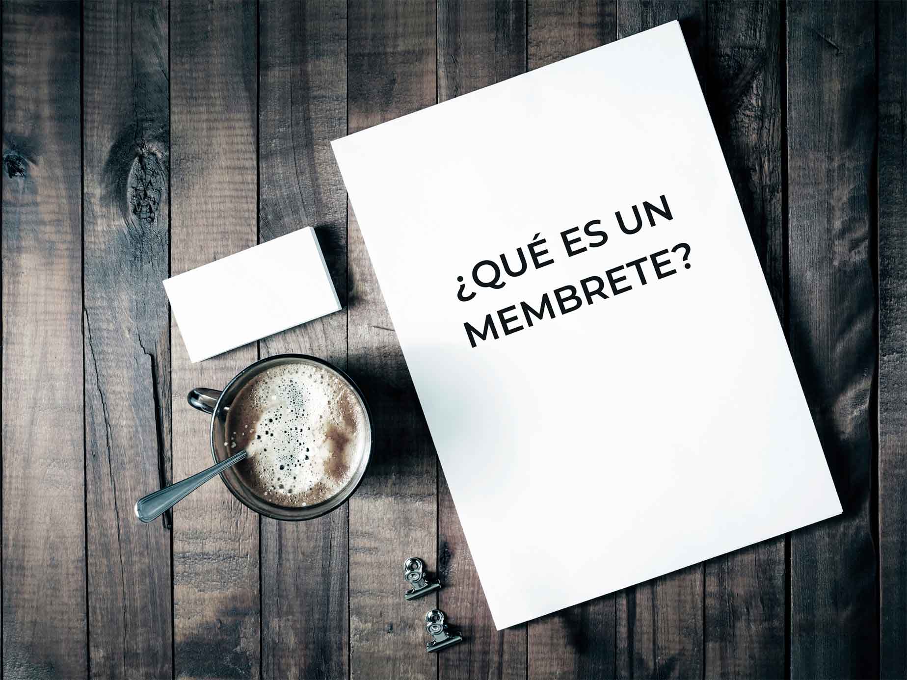 ¿Qué es un membrete? - La Gráfica Murcia